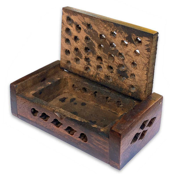 Small Rosewood Box for Amber and Incense – Soul Niche
